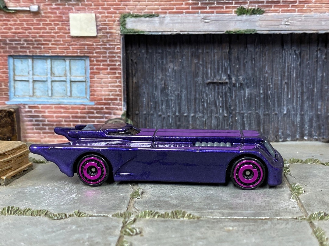 Loose Hot Wheels - Batmobile Animated Series - Purple - Etsy