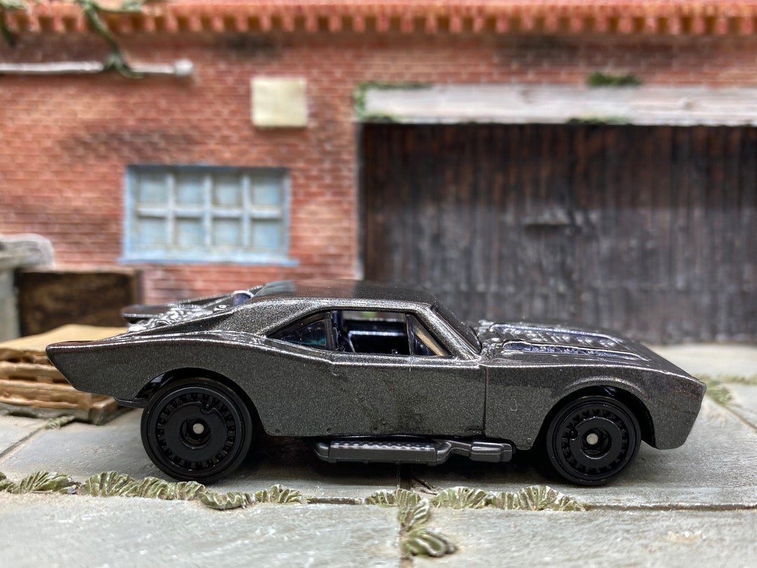 Loose Hot Wheels Batman Batmobile Dark Gray - Etsy