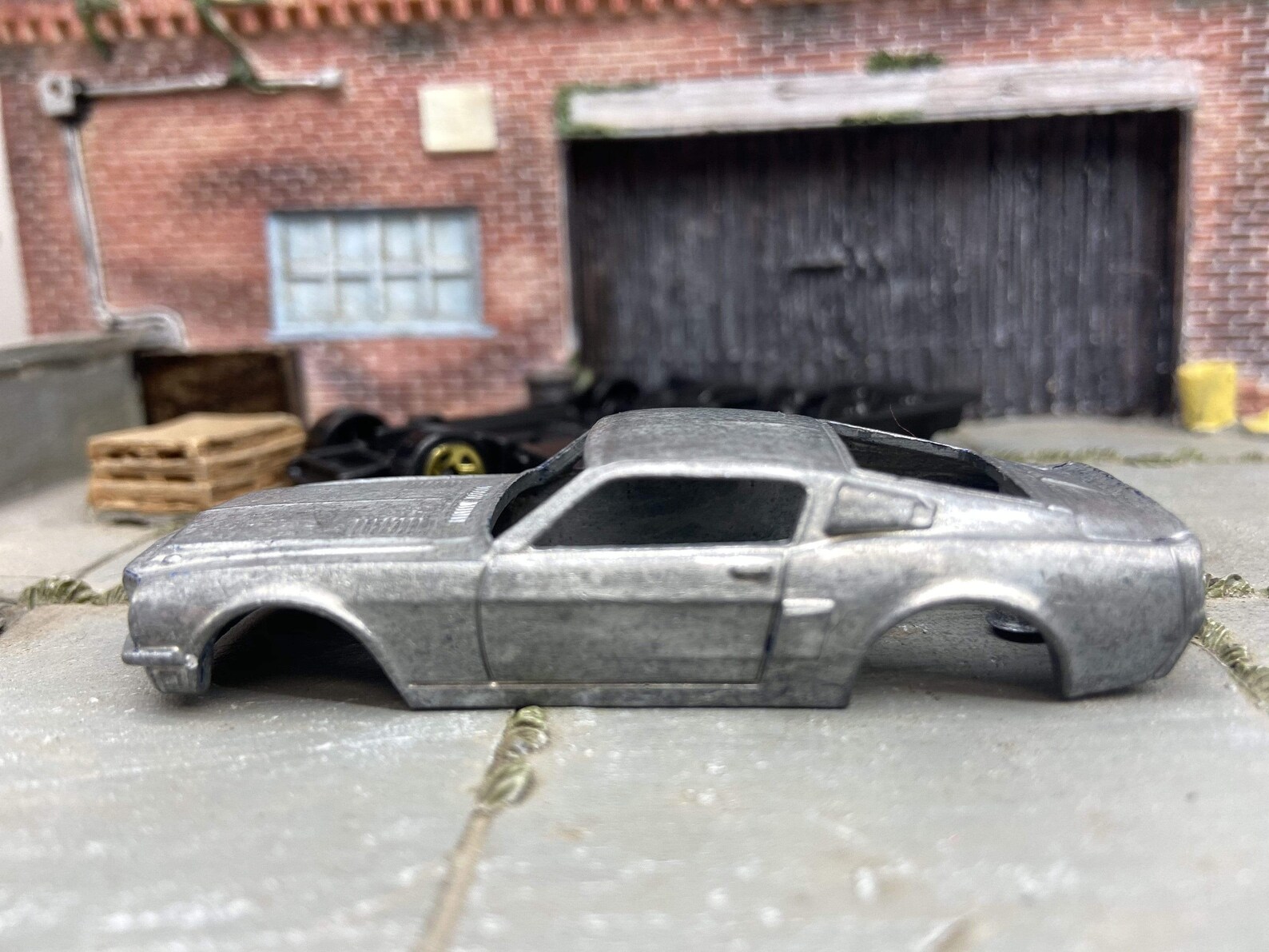 DIY Hot Wheels Car Kit - 1968 Ford Mustang Shelby GT 500 - Build Your ...