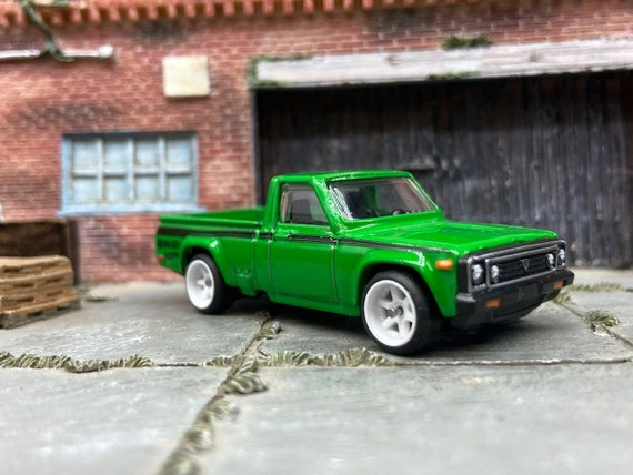 Toys & Games Toys Custom Hot Wheels Mazda REPU Mini Truck In Gray Blue ...