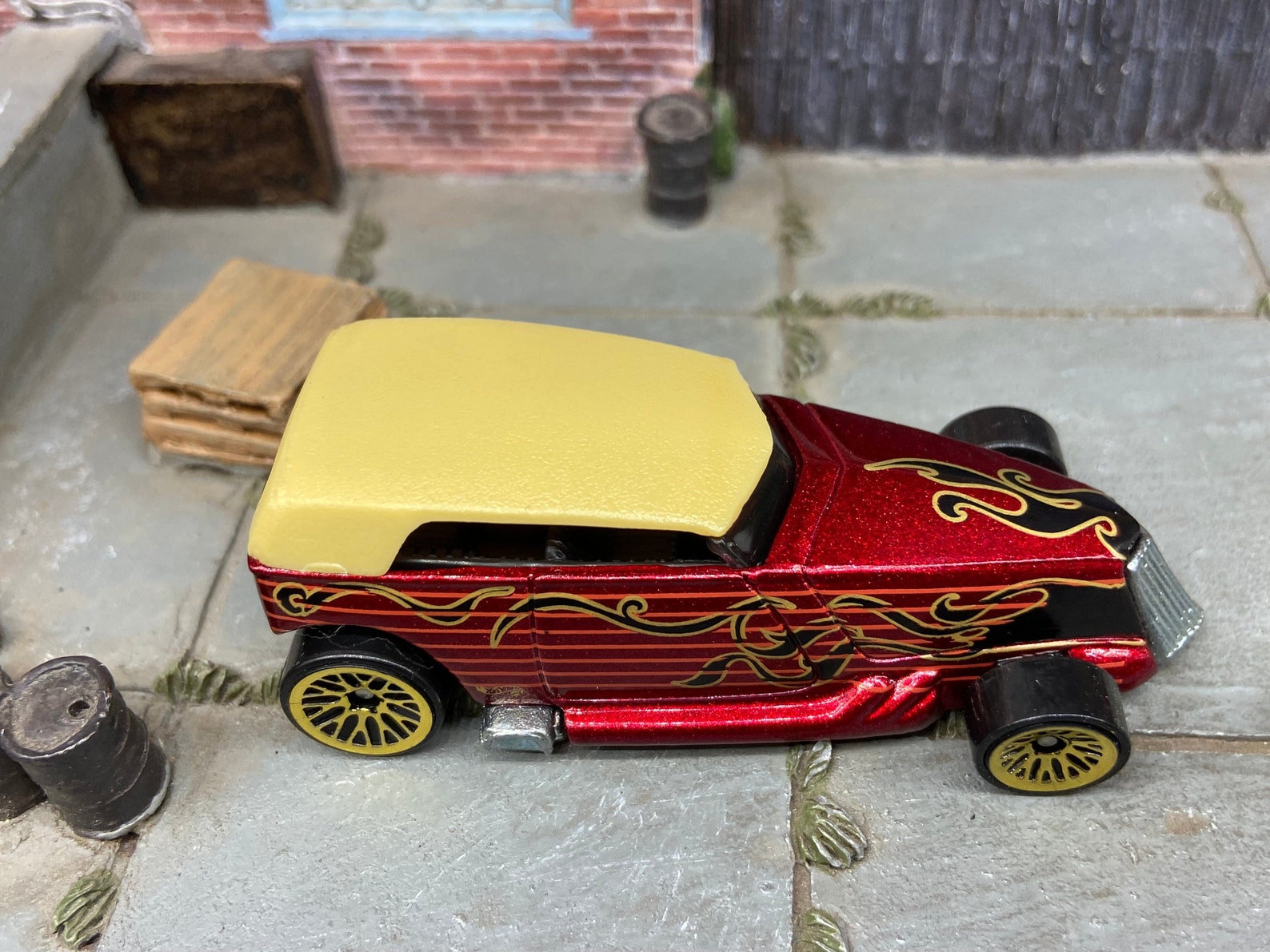 Loose Hot Wheels Phaeton Hot Rod Dressed in Dark Red - Etsy