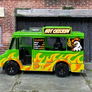 Loose Hot Wheels - Quick Bite Food Truck - Hot Chicken Green With ...