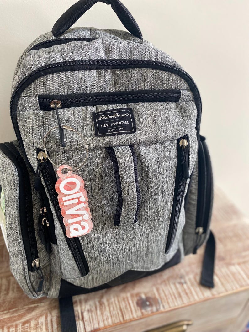 Backpack Name Tags - Etsy