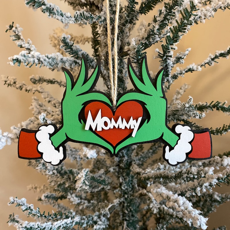 Grinch Ornament Hands - Etsy