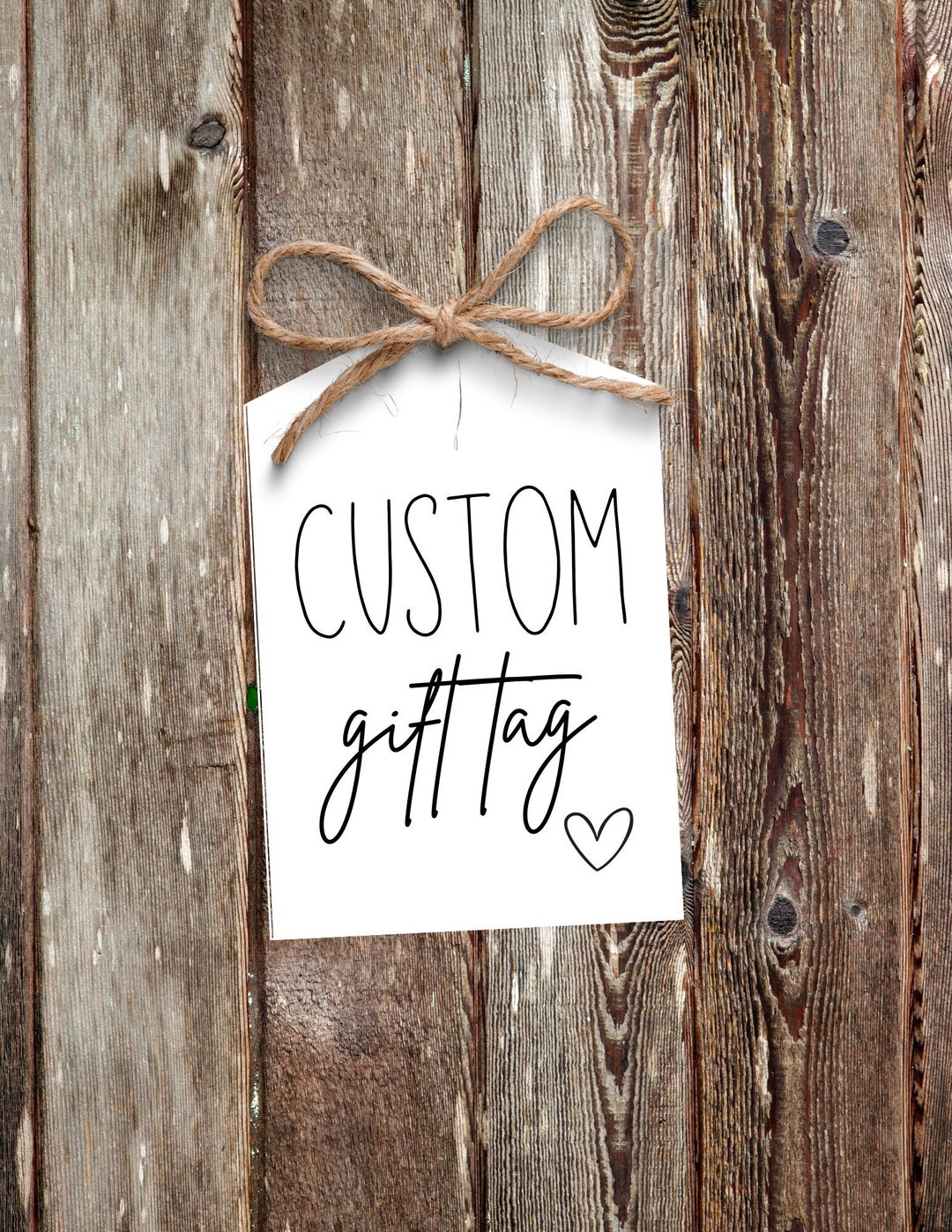 Custom Order Gift Tag for Any Occasion, Custom Gift Tag, Custom Party ...