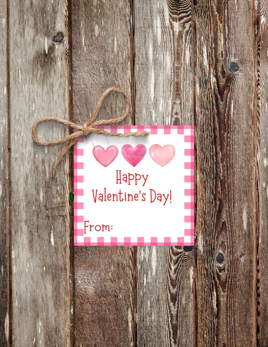 Printable Valentine Cards for Kids, Classroom Valentine, Party Favor ...