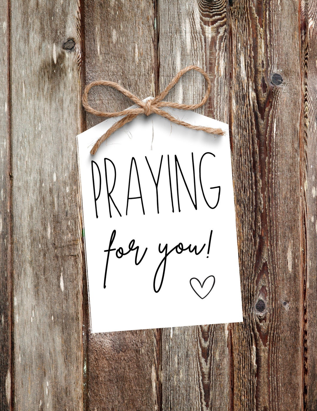 Praying for You Gift Tag, Christian Gift Tag, Prayer Gift Tag ...