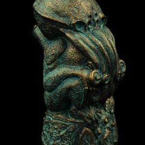 Cult of Cthulhu Mini Altar . H.p.lovecraft Handmade Collectible Figures ...