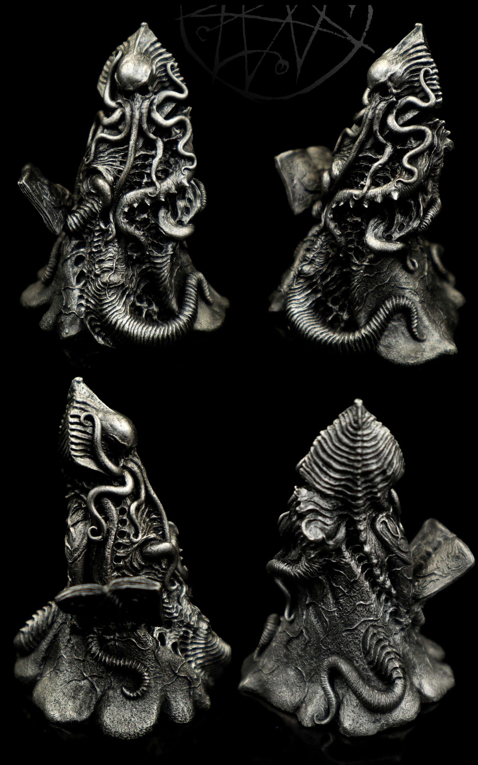 Necronomicon Cultist Idol . H.p.lovecraft Handmade Collectible Figures ...