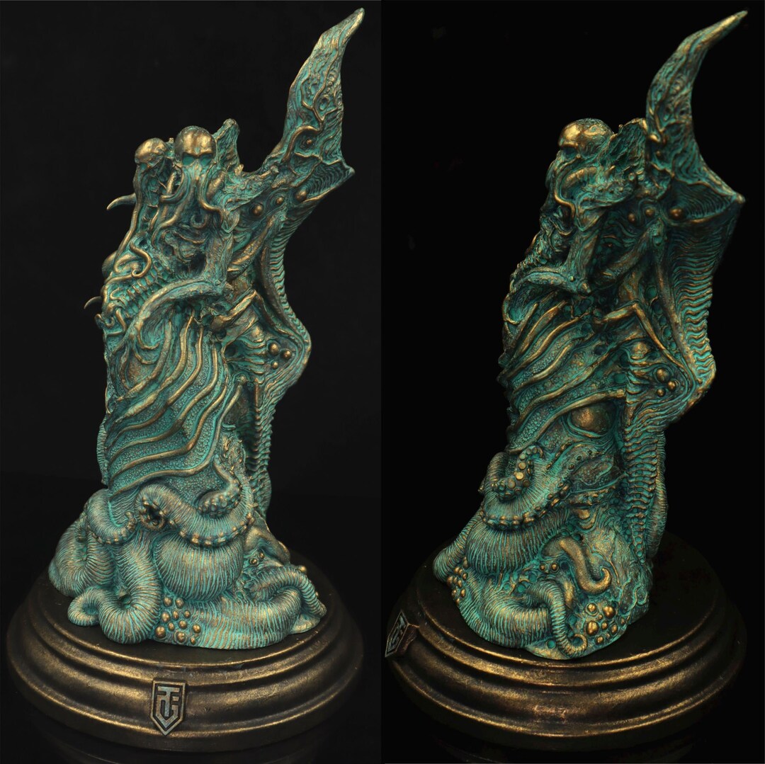 The Dunwich Horror Idol Base Ver2. H.p.lovecraft Handmade Collectible ...