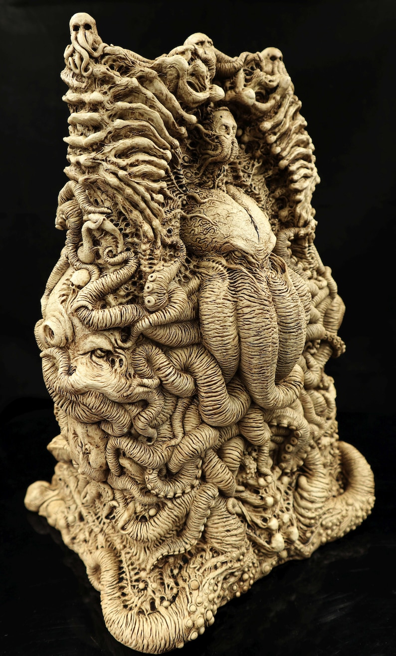 Cthulhu Myth Altar/h.p.lovecraft /bone Painted Ver. - Etsy