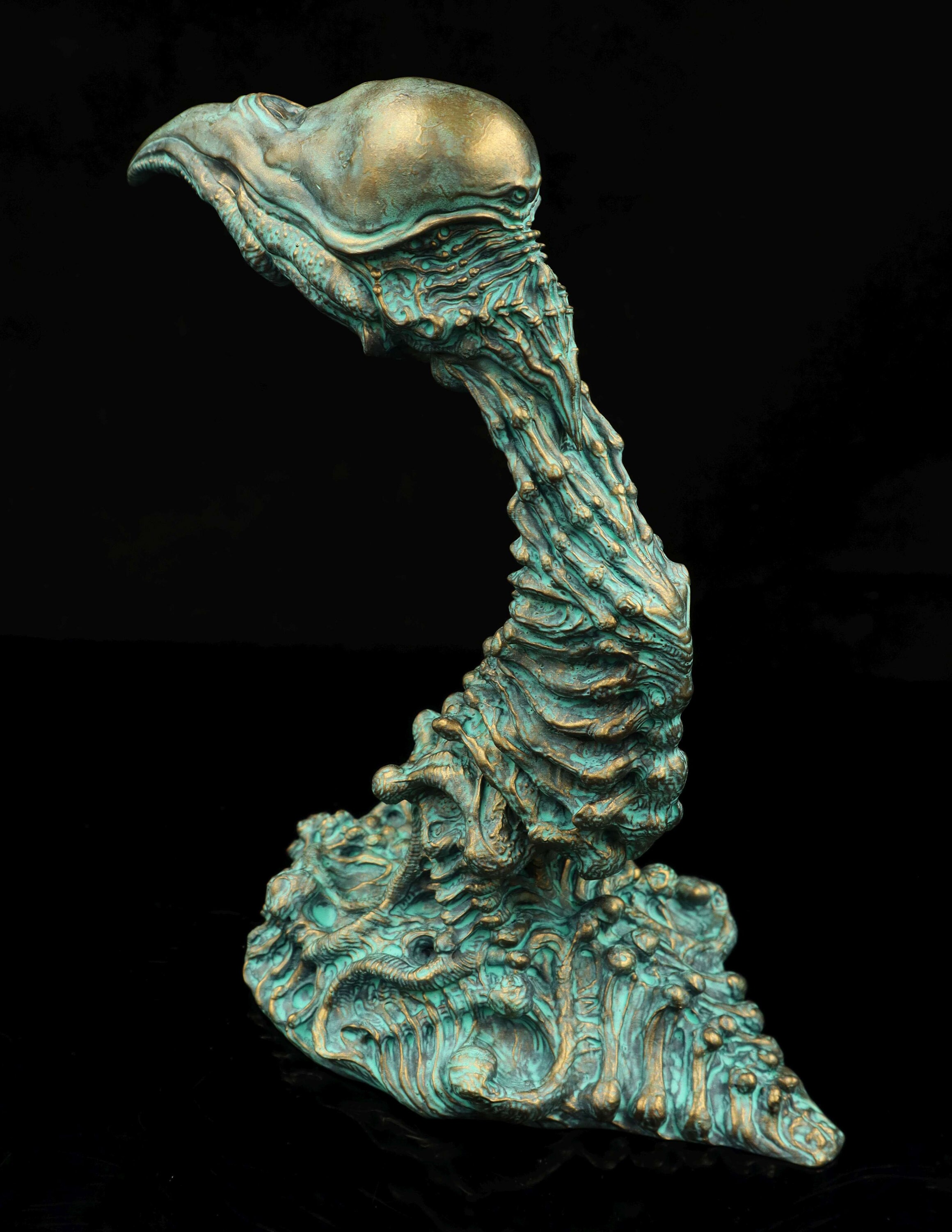 Alien Xenomorph Altar Bronze Ver. - Etsy