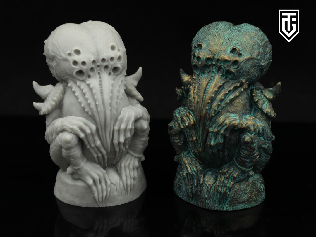 Cthulhu Mini Idol Ver1 H.p.lovecraft Handmade Collectible Figures - Etsy