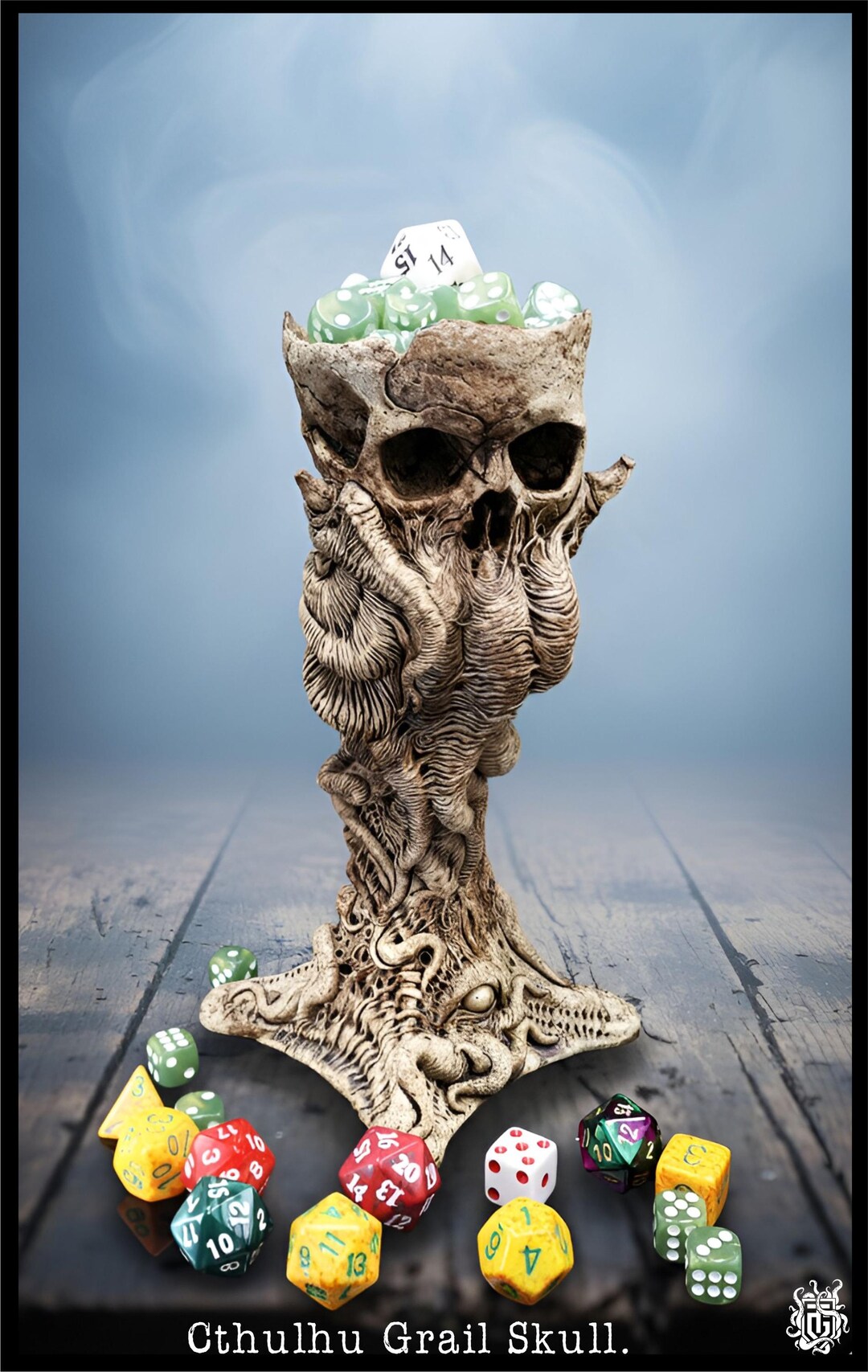 Cthulhu Grail Skull, - Etsy