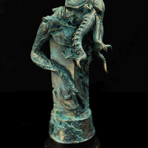 Cthulhu Bust Bronze Ver1 . H.p.lovecraft Handmade Collectible - Etsy