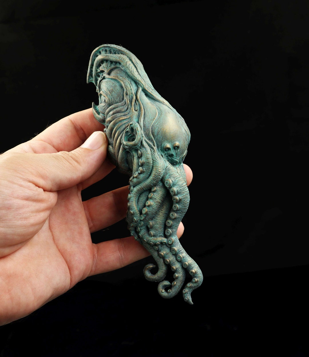 Cthulhu Mythos Magnet 17.5 Cm . Handmade Collectible Cthulhu Magnet - Etsy