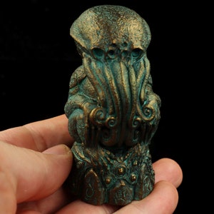 Cult of Cthulhu Mini Altar . H.p.lovecraft Handmade Collectible Figures ...