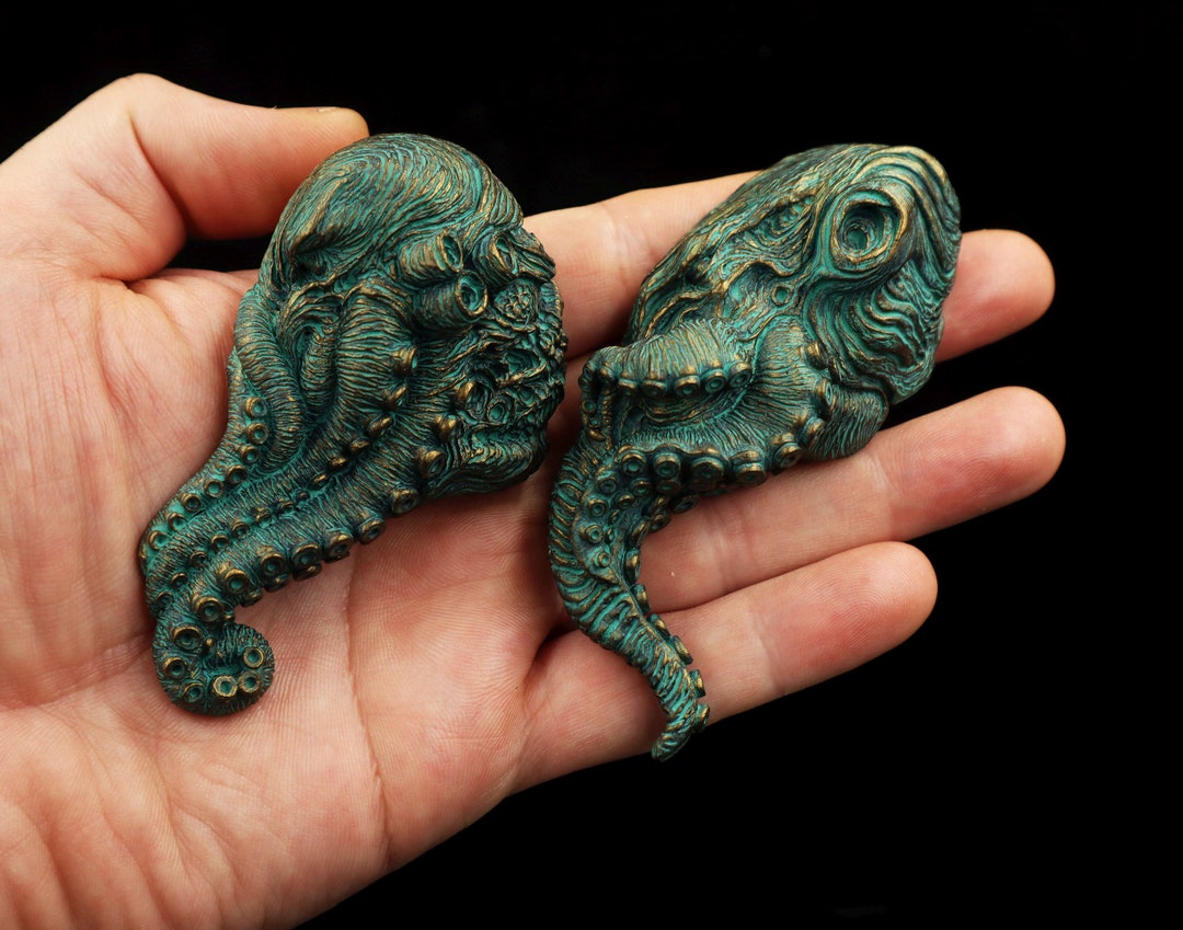 Cthulhu Myth Magnets Ver1 Collection of 2 . H.p.lovecraft Handmade ...
