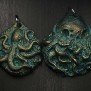 Lovecraft Call of Cthulhu Amulets Set of 2.handmade Necklace - Etsy