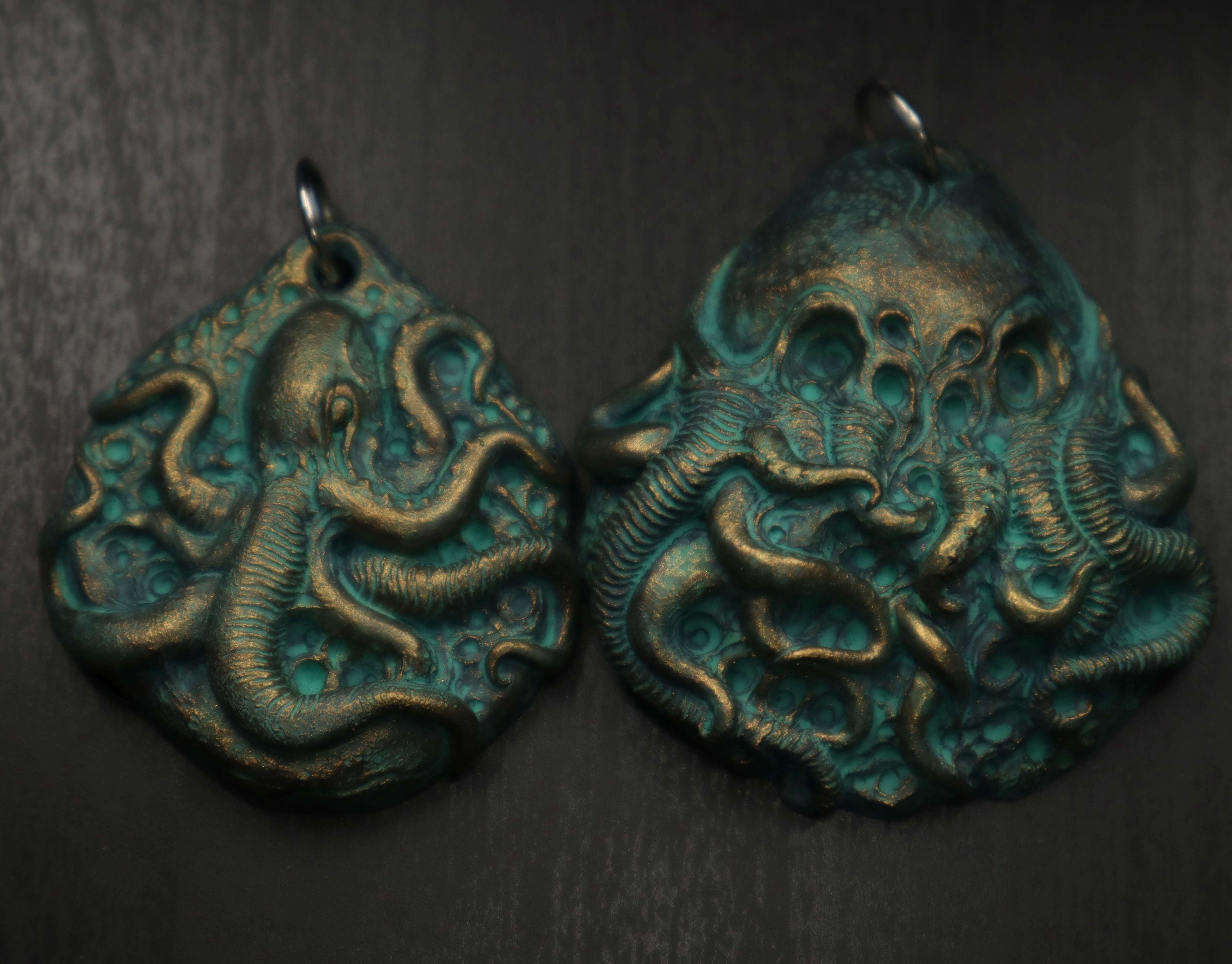 Lovecraft Call of Cthulhu Amulets Set of 2.handmade Necklace - Etsy