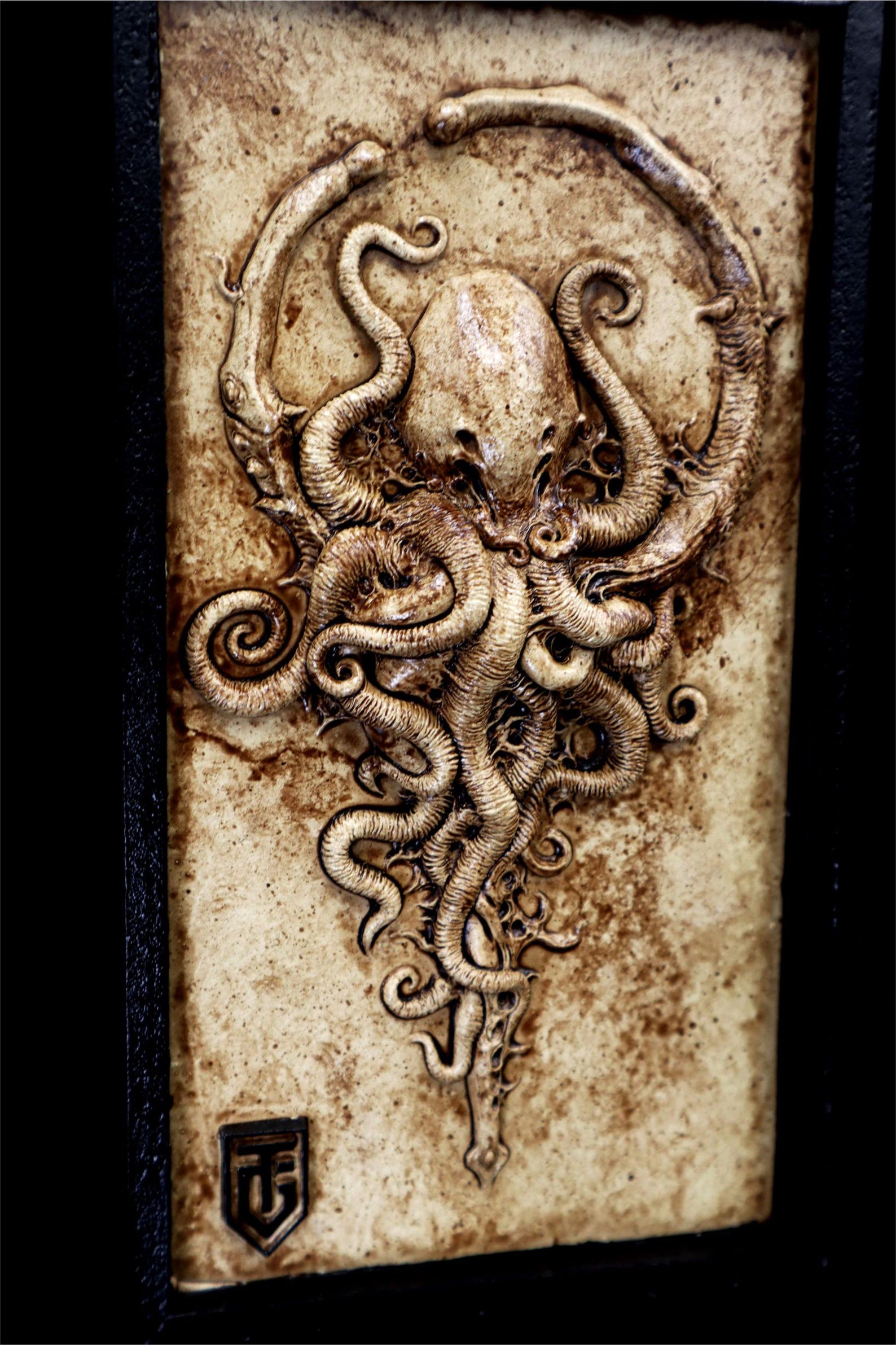 The Nightmare’s Key . H.p.lovecraft Handmade Collectible Wallplaque - Etsy
