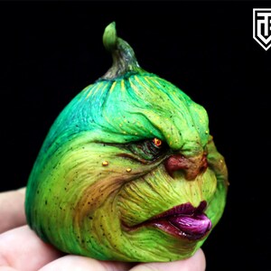 Pumpkin Scary Grinch Limited Edition .halloween Collectible Sculptures ...