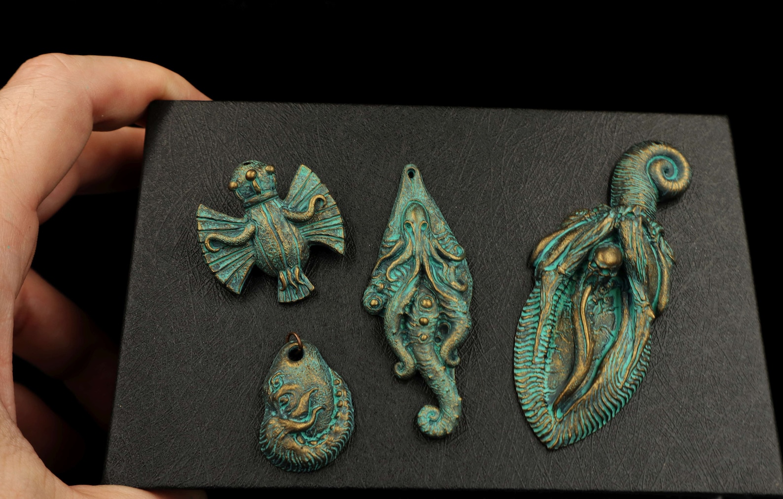 Lovecraft Cthulhu Necklace Pendant Amulets. H.P. LOVECRAFT Mythos ...