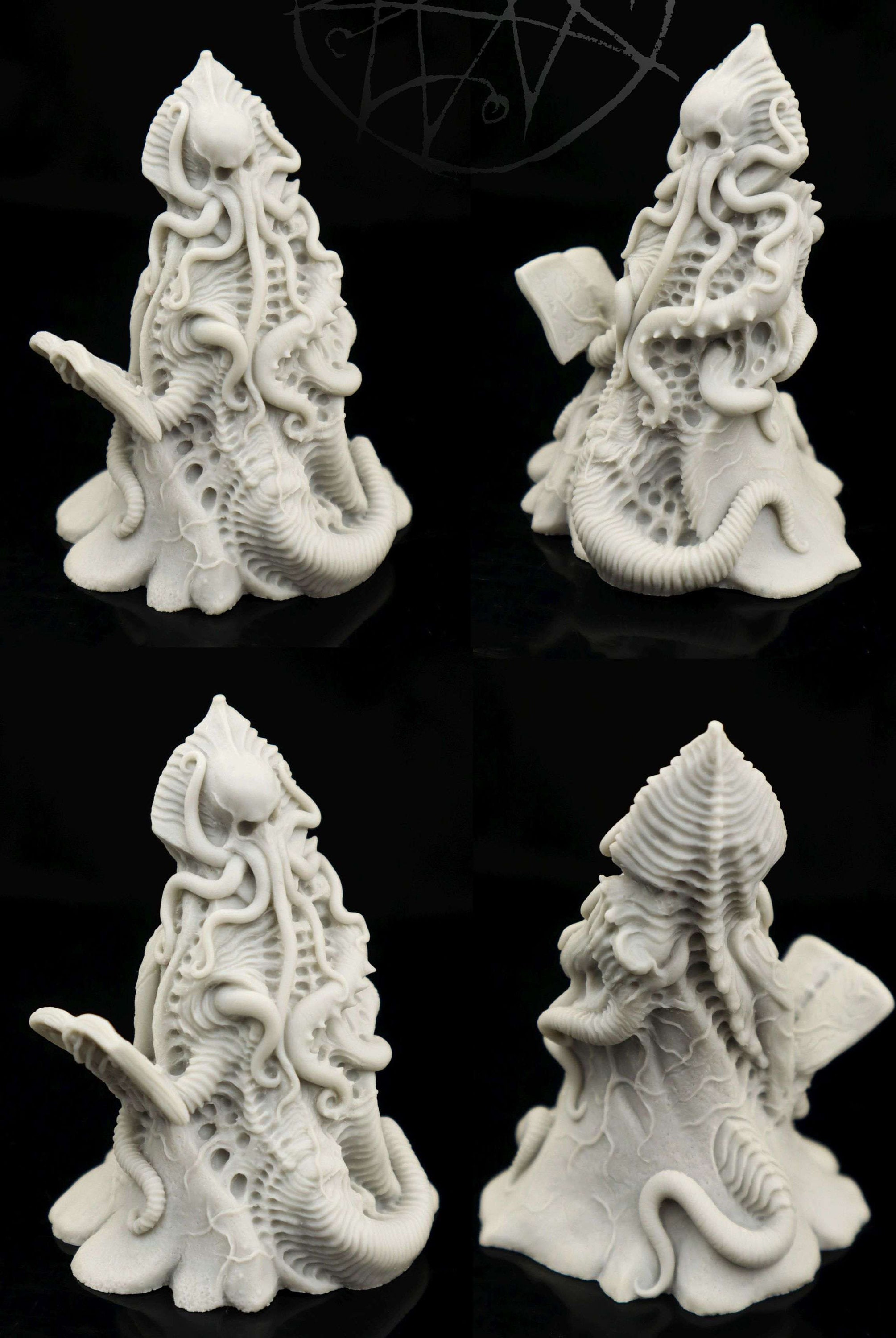 Necronomicon Cultist Idol . H.p.lovecraft Handmade Collectible Figures ...
