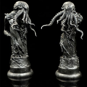 Cthulhu Bust Bronze Ver1 .h.p.lovecraft .handmade Collectible Figures ...
