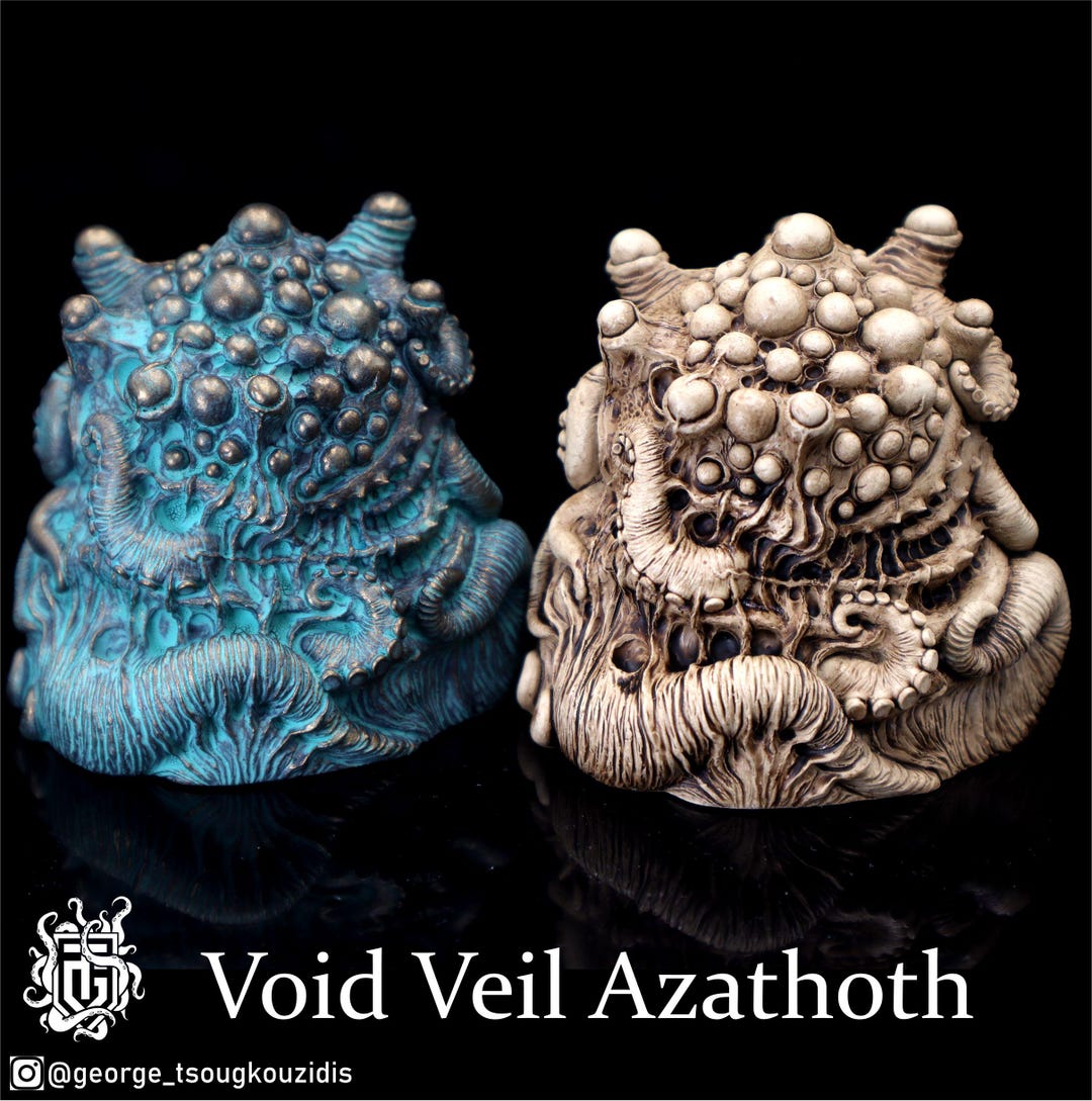 Void Veil Azathoth Mini Idol . H.p.lovecraft Handmade Collectible ...