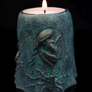 Eldritch the Cthulhu Cult Candle Holder . H.p.lovecraft Luxury Handmade ...