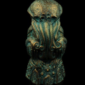 Cult of Cthulhu Mini Altar . H.p.lovecraft Handmade Collectible Figures ...