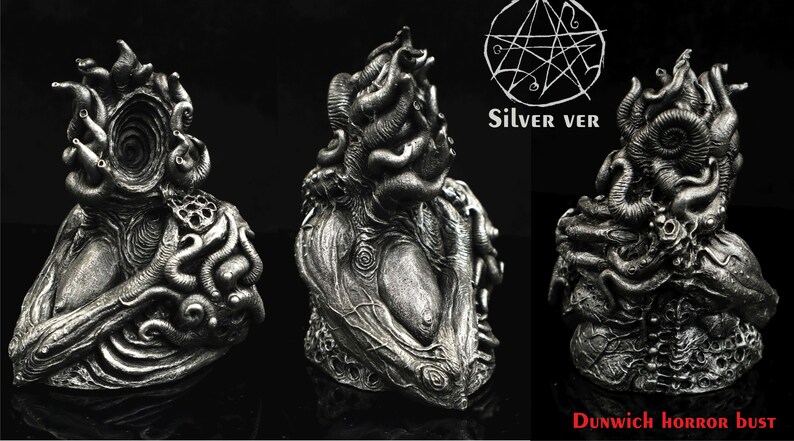 Dunwich Horror Bust . H.p.lovecraft Handmade Collectible Figures - Etsy