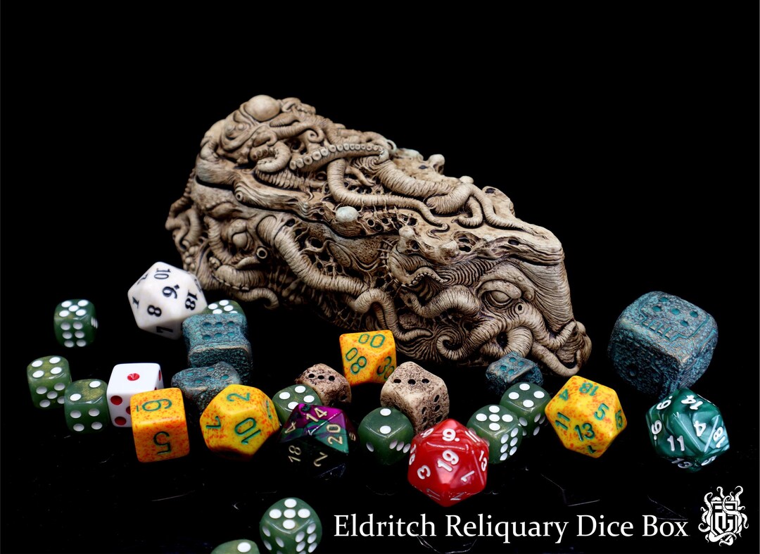 Eldritch Reliquary Dice Box | Dnd Dice Storage - Etsy