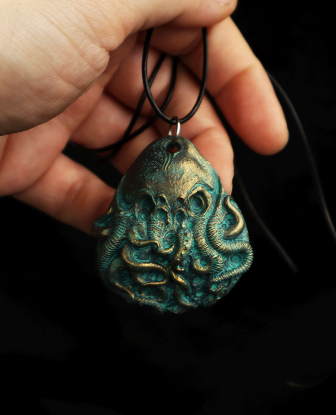 Lovecraft Cthulhu Amulet.handmade Necklace - Etsy