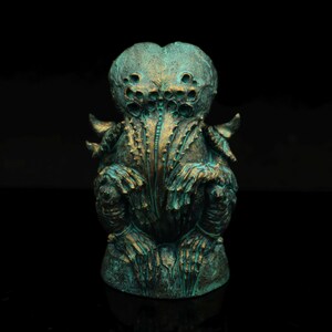 Cthulhu Mini Idol Ver1 H.p.lovecraft Handmade Collectible Figures - Etsy