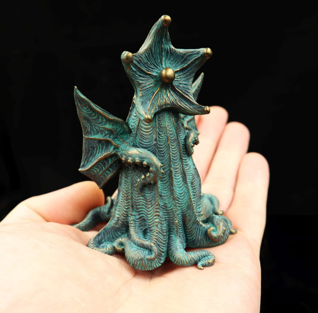Elder Thing Mini Idol . H.p.lovecraft Handmade Collectible Figures - Etsy