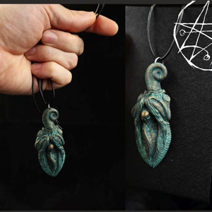 Cthulhu Necklace,nyarlathotep Cultist Amulet - Etsy