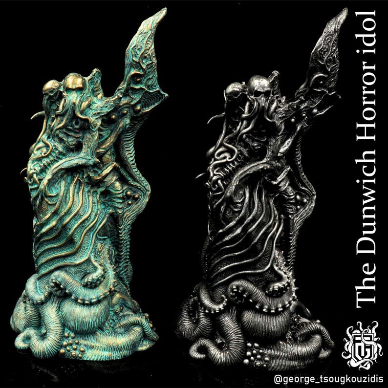 The Dunwich Horror Idol Base Ver2. H.p.lovecraft Handmade Collectible ...