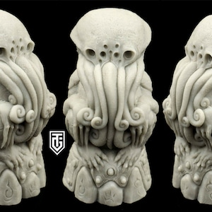 Cult of Cthulhu Mini Altar . H.p.lovecraft Handmade Collectible Figures ...