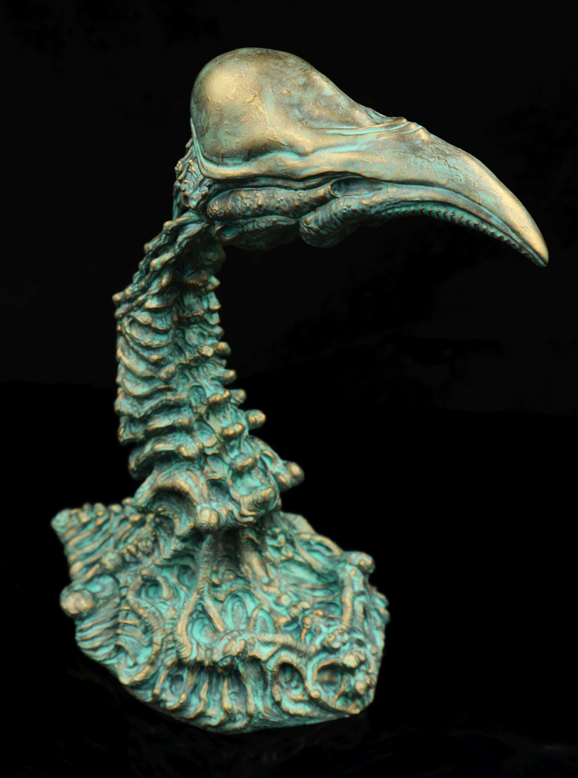 Alien Xenomorph Altar Bronze Ver. - Etsy