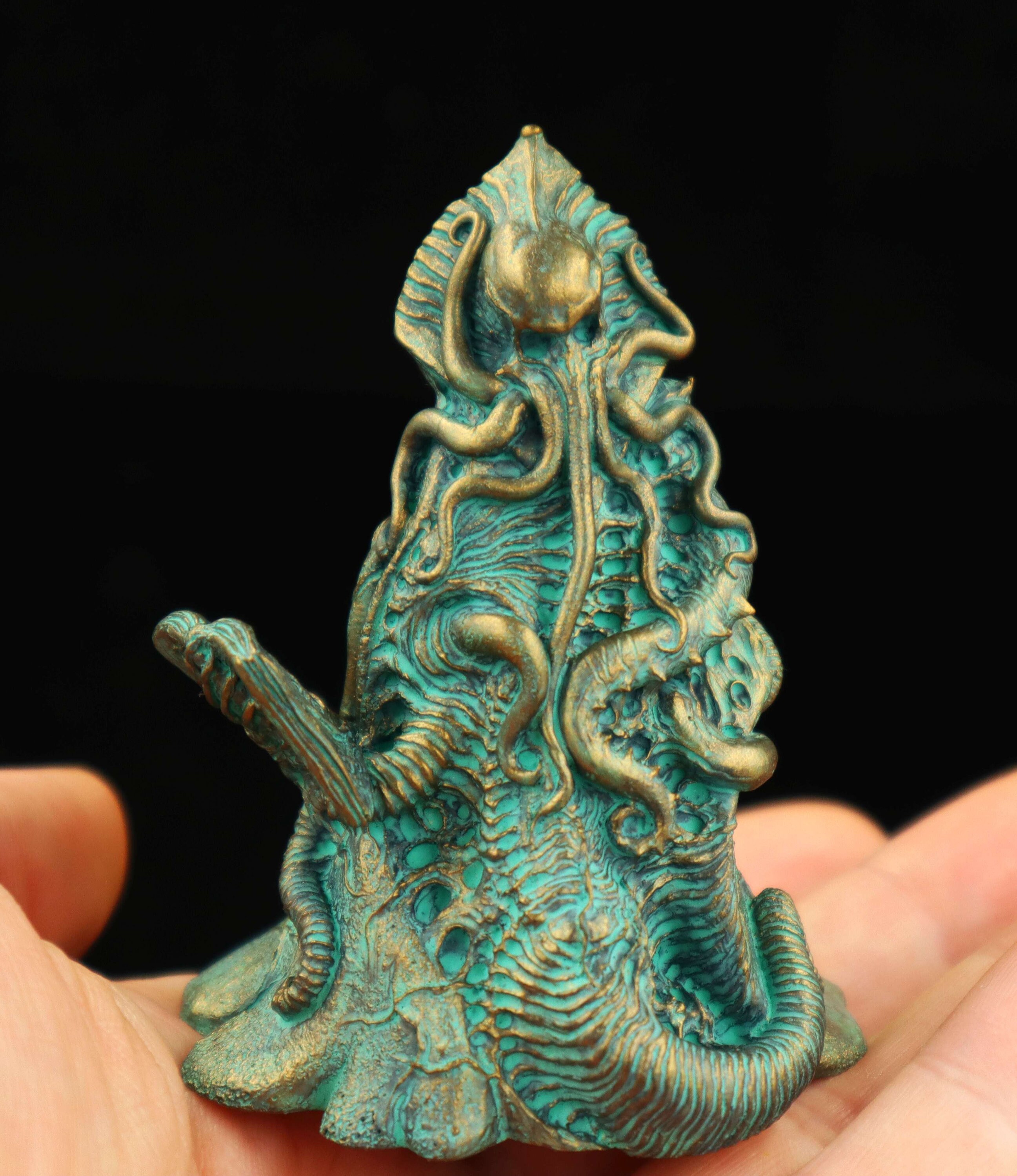 Necronomicon Cultist Idol . H.p.lovecraft Handmade Collectible Figures ...