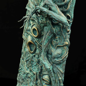 Alien Xenomorph Collectible Wall Plaque. Handmade Sculpture - Etsy