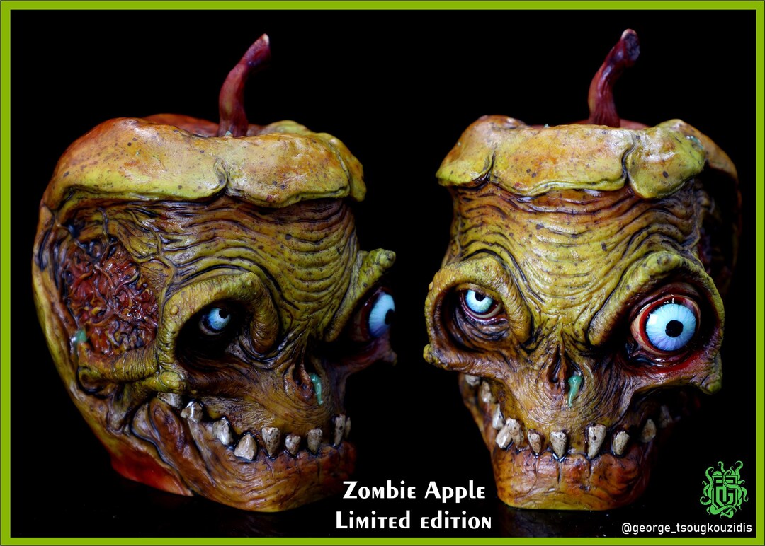 Monster Zombie Apple Ver1 Limited Edition .halloween Collectible ...