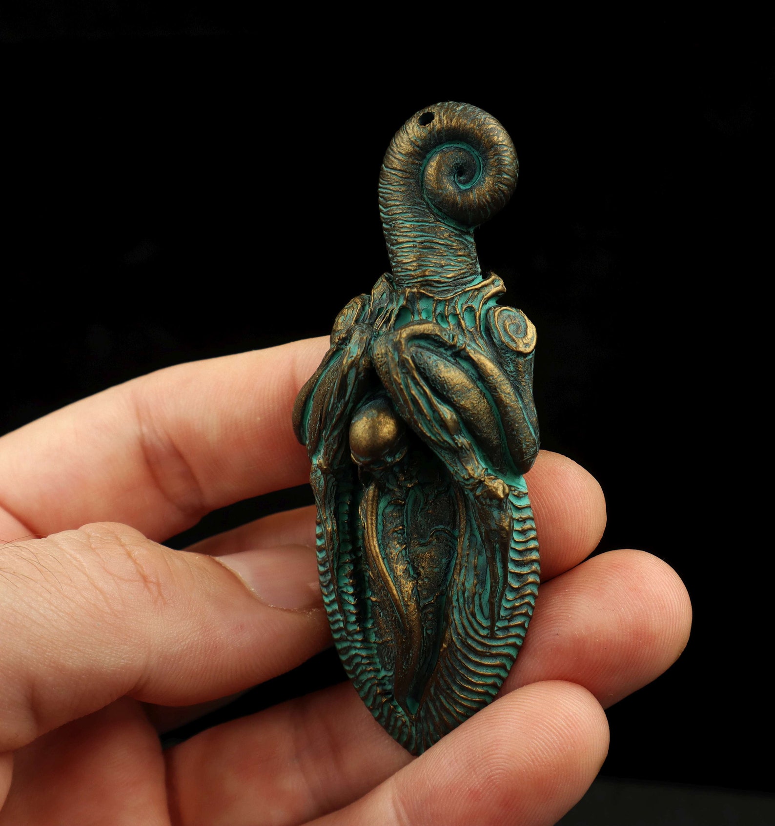 Lovecraft Cthulhu Necklace Pendant Amulets. H.P. LOVECRAFT - Etsy