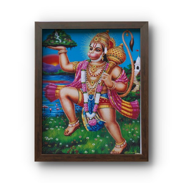 Hanuman Chalisa With Frame - Etsy