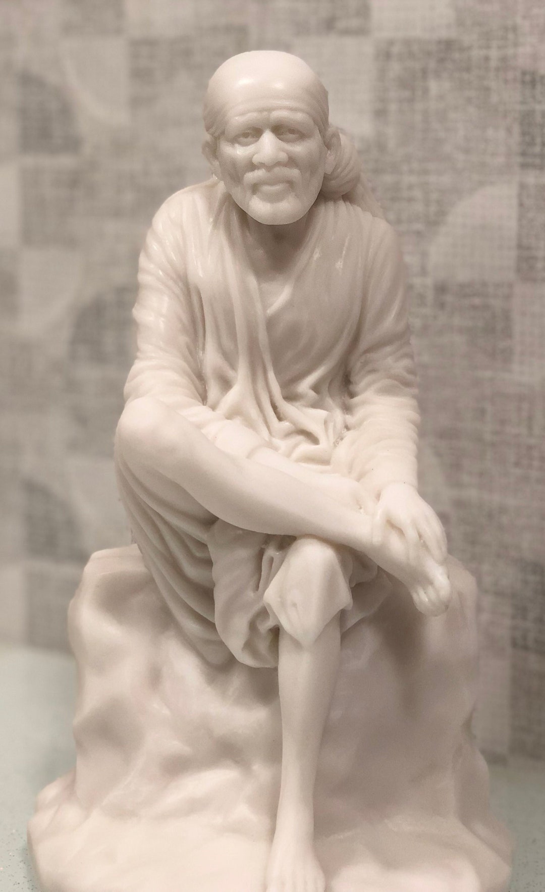Statue of Sai Baba Shirdi Replica Idol H - 9.5" , W - 5.5" , D- 5.5" - Etsy