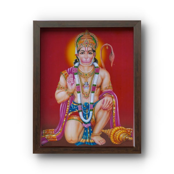 Hanuman Chalisa With Frame - Etsy