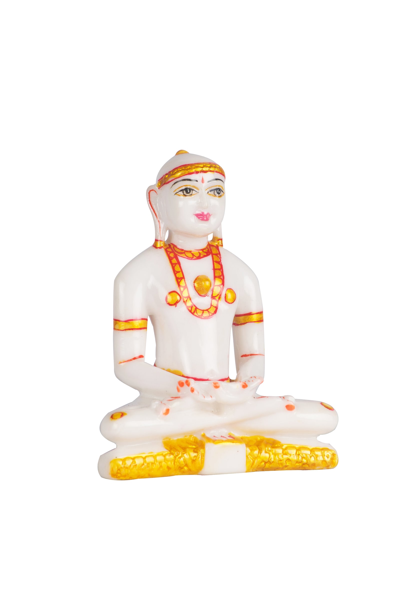 Mahavir / Mahavira Swami Ji Jain Spiritual Idol Intricate Work Puja ...