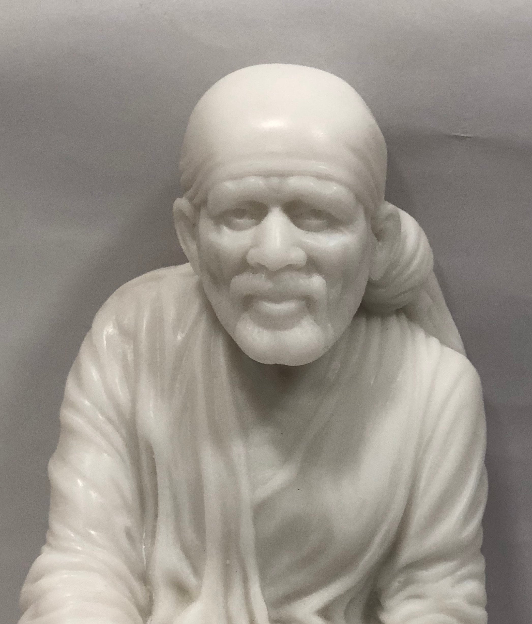 Statue of Sai Baba Shirdi Replica Idol H - 9.5" , W - 5.5" , D- 5.5" - Etsy